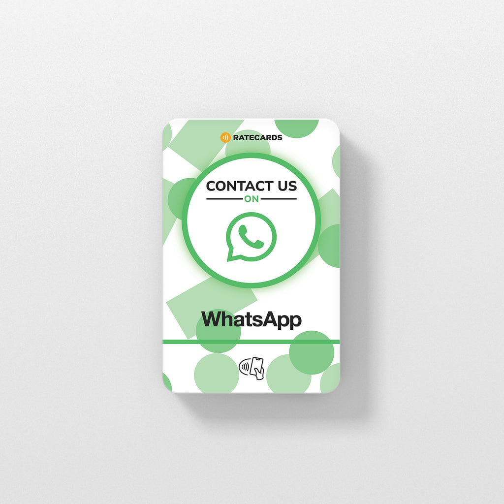 WhatsApp Contact Card | RATECARDS™ | Get more closer to your customers
