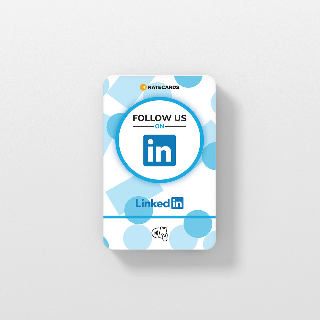 LinkedIn follower Card | RATECARDS™ | Get more LinkedIn followers
