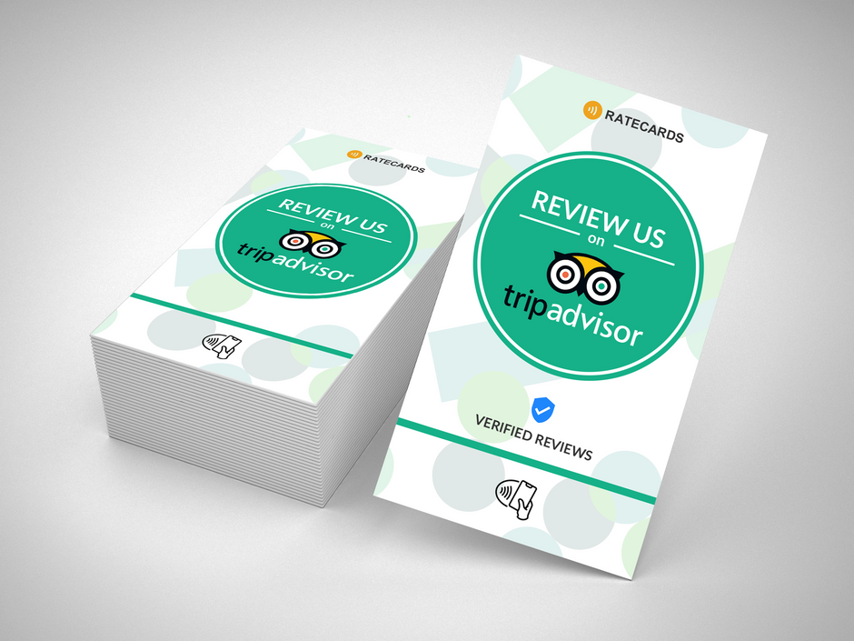 The original Google Review Card | RATECARDS™